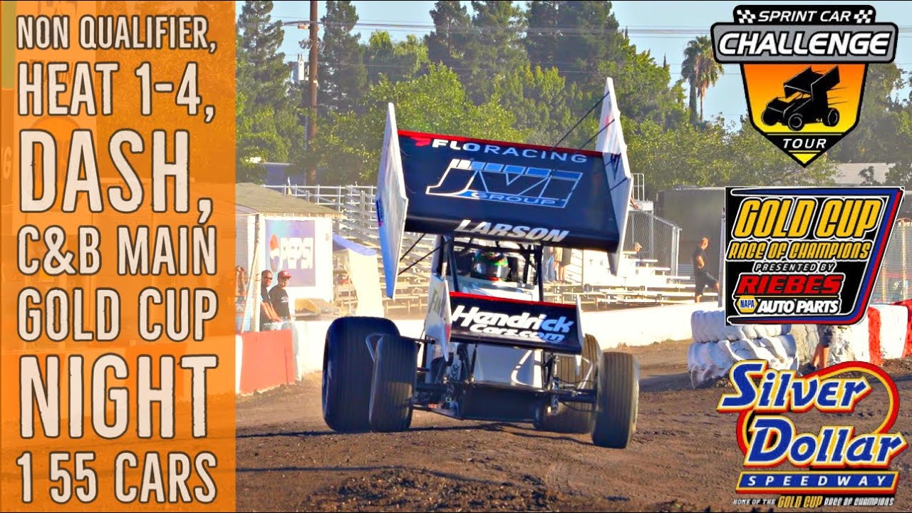 55 SCCT 360 Sprint Cars | Heat 1-4 Dash, C&B Main | Silver Dollar ...