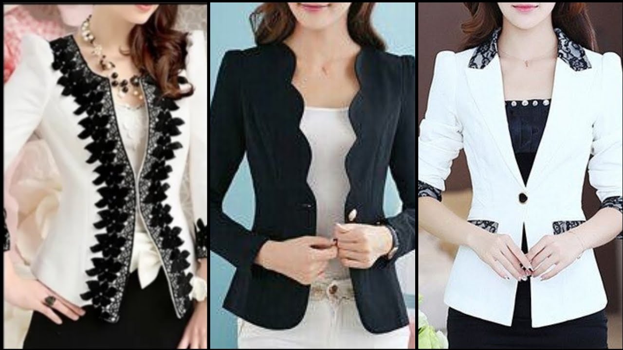 Stylish / stunning designer women's blazer jacket /coat designs best ...