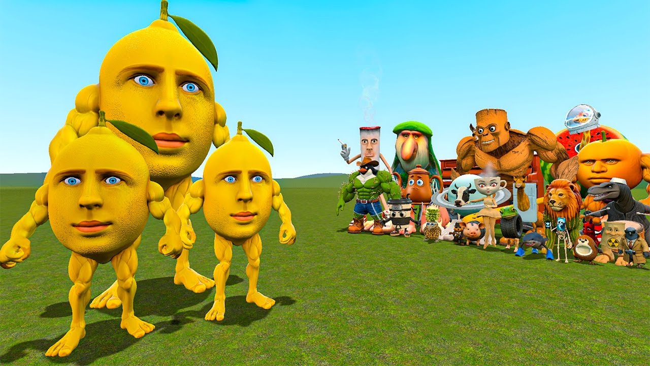 I FOUND MON MON MON LEMON ITALIAN AI BRAINROT MEMES In Garry's Mod ...
