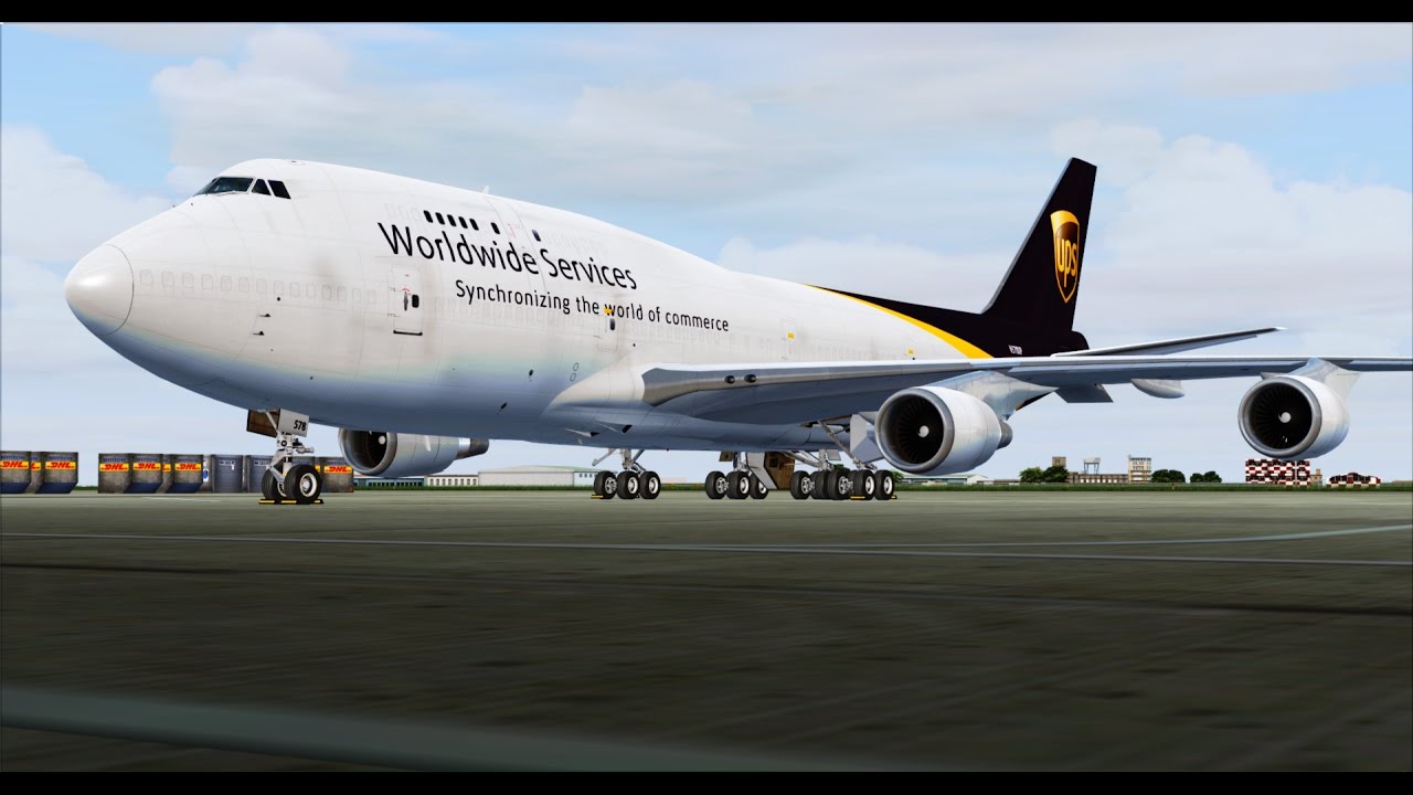FSX - Boeing 747 400 PMDG V3 UPS [LIVE] - Taipei - Anchorage (RCTP-PANC ...