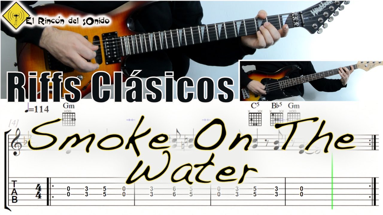Smoke On The Water - Riffs Clásicos - YouTube