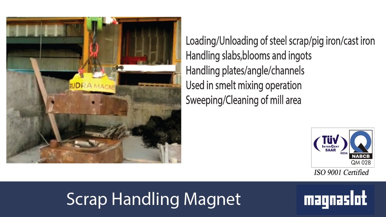 Scrap Handling Magnet - YouTube