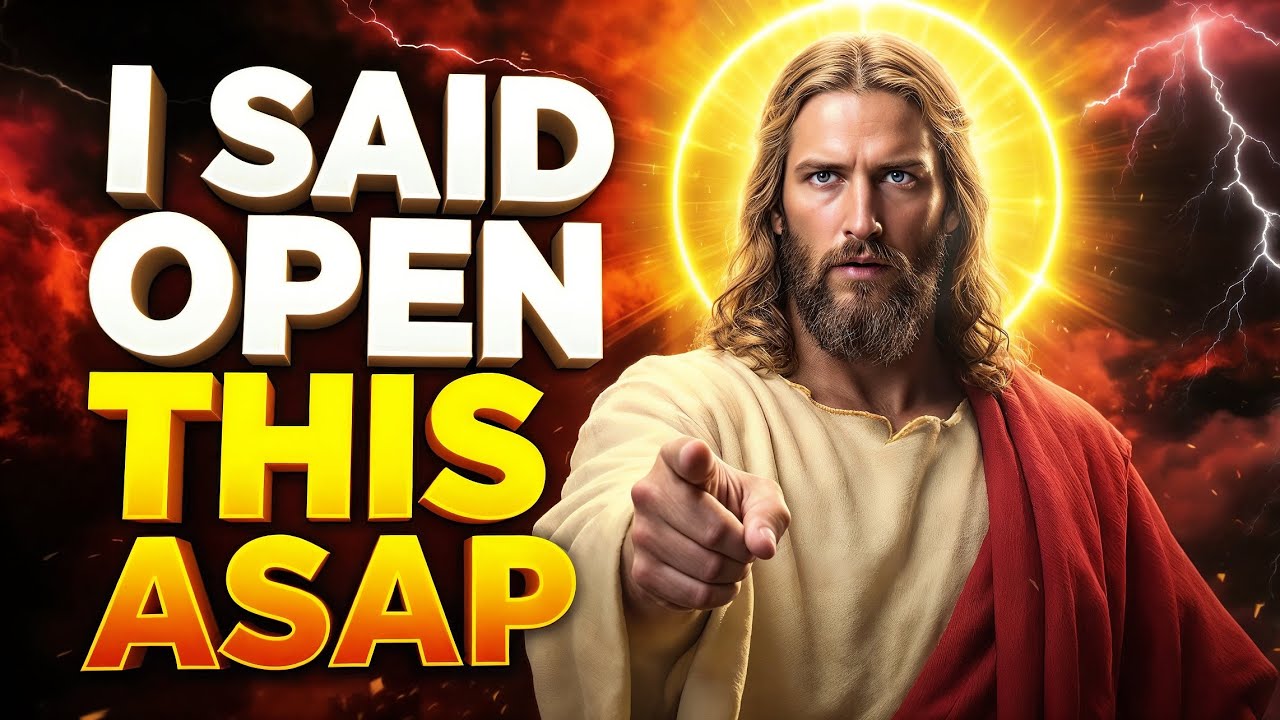 🔴GOD SAYS: I COMMAND YOU TO OPEN THIS ASAP! |God Message For You Today ...