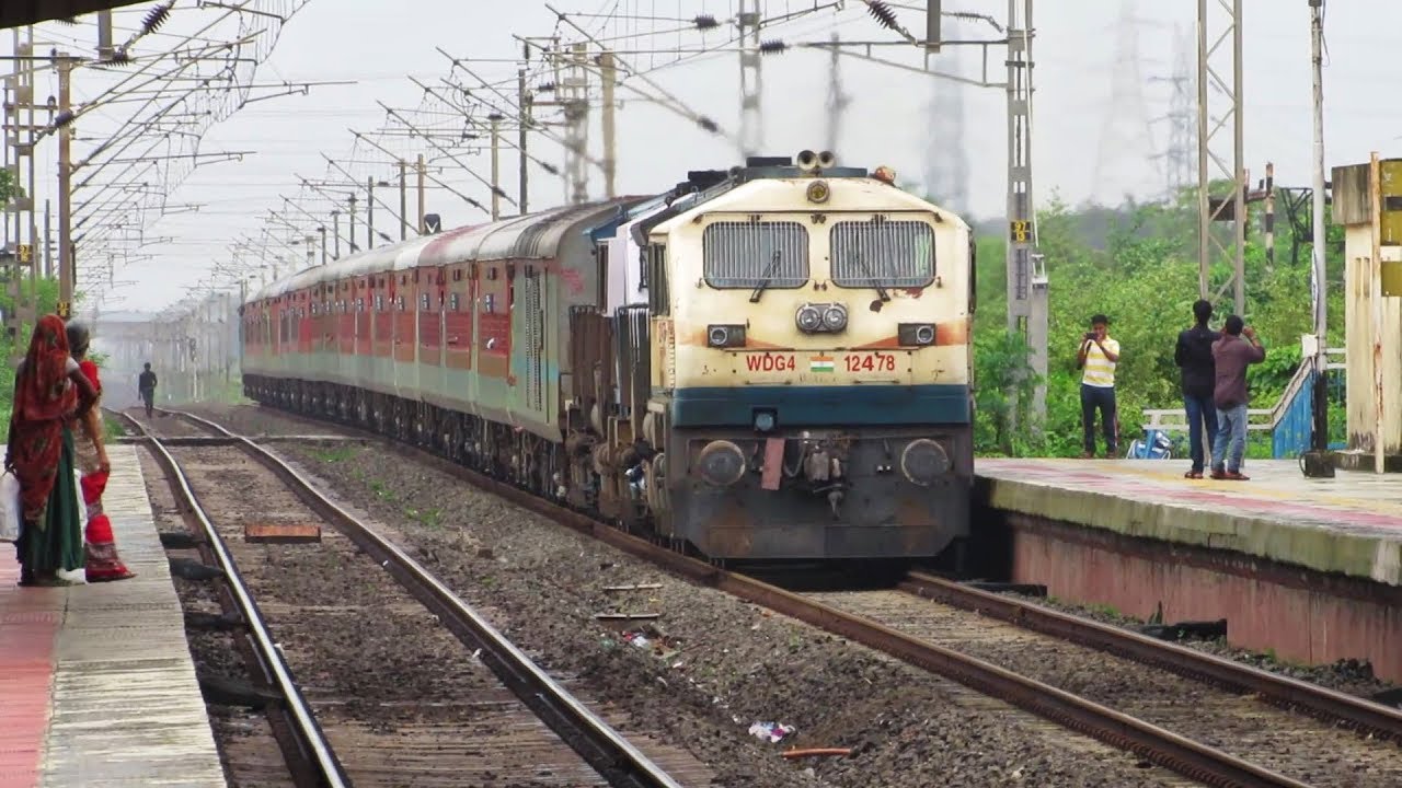 82654 Jaipur - Yesvantpur Suvidha Express !! - YouTube