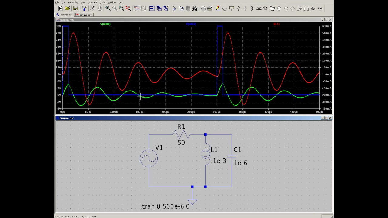 Circuito LC paralelo (Tanque) - YouTube