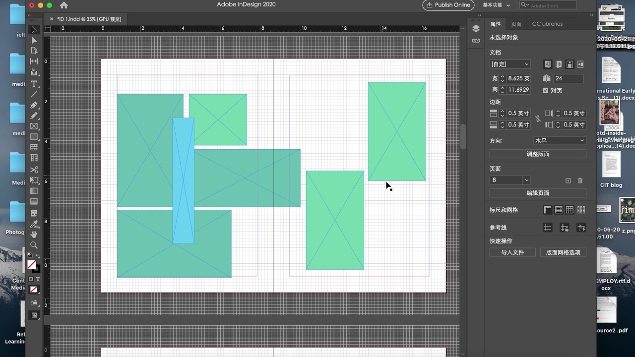 Process of Making FlatPlan for magazine - YouTube