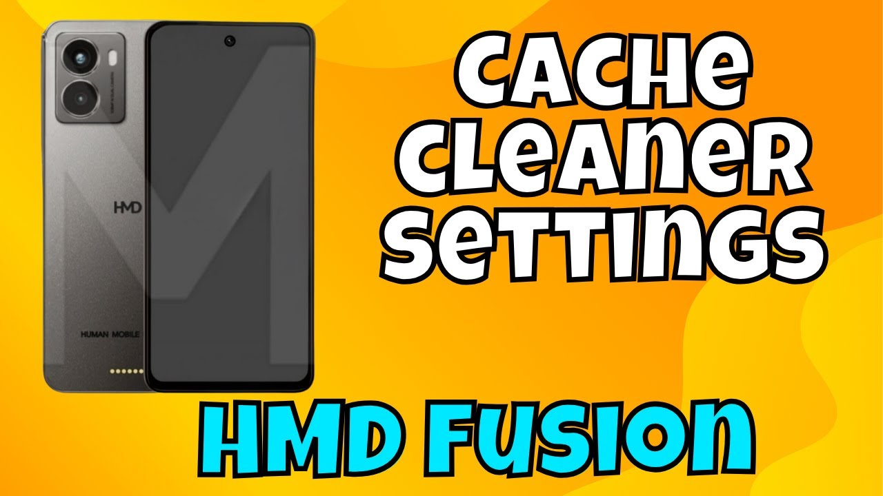 HMD Fusion Clear Cache || How to clear cache || Cache cleaner settings ...