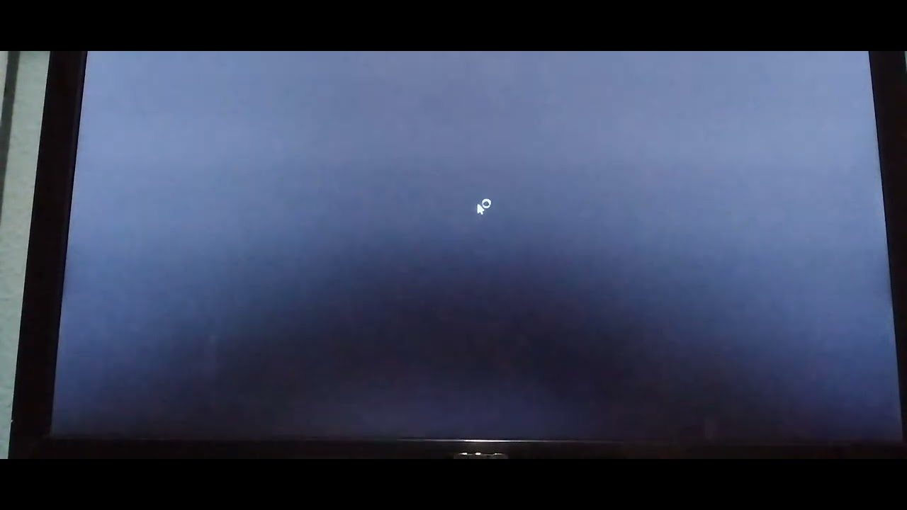 AOC Lenovo Windows 7 startup - YouTube
