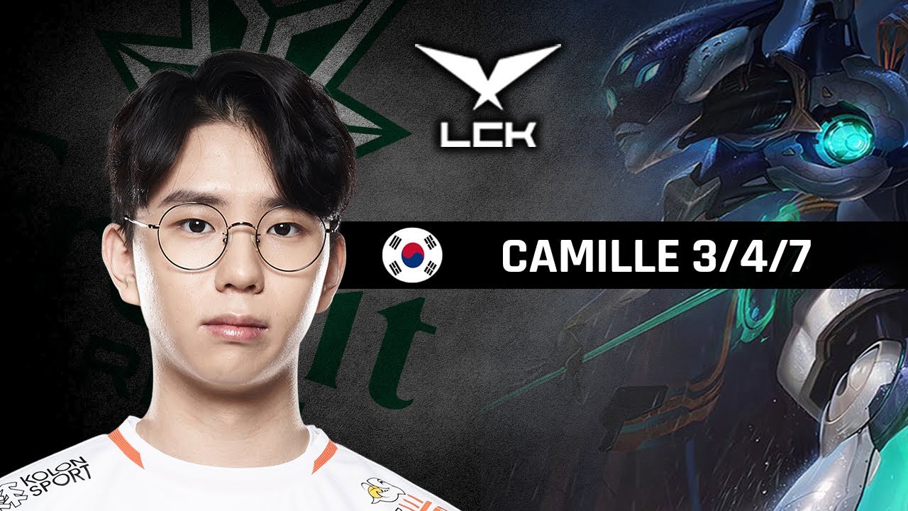 Highlights BRO Morgan with Camille - LCK Spring 2022 - YouTube