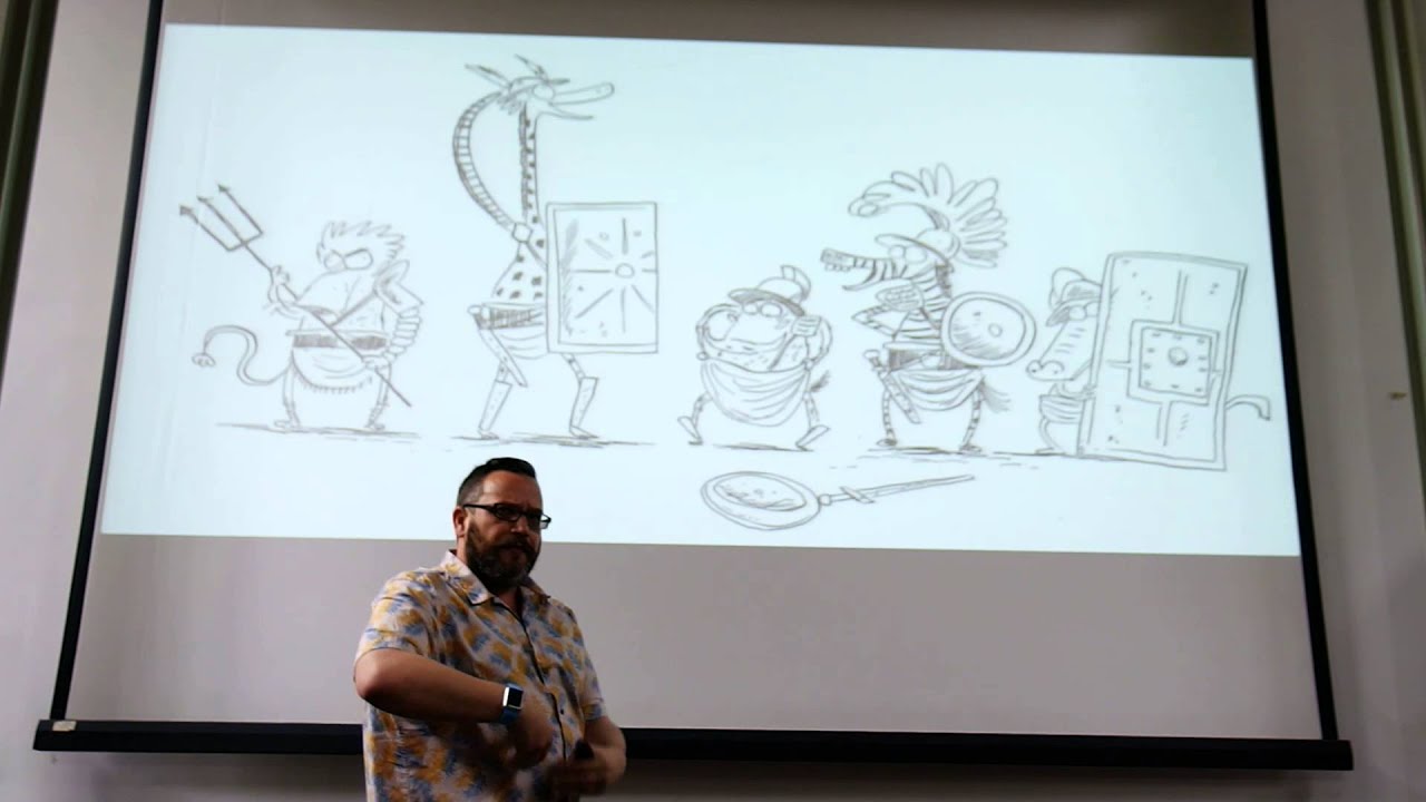 Gary Northfield Introduces Julius Zebra - YouTube