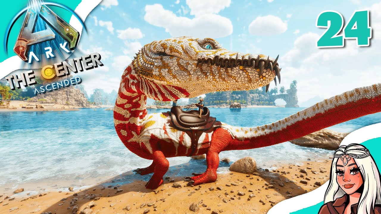 JE TAME DES VARANTS ELECTRIQUES! ( Nothosaurus) [#24] ARK SURVIVAL ASCENDED - THE CENTER - YouTube