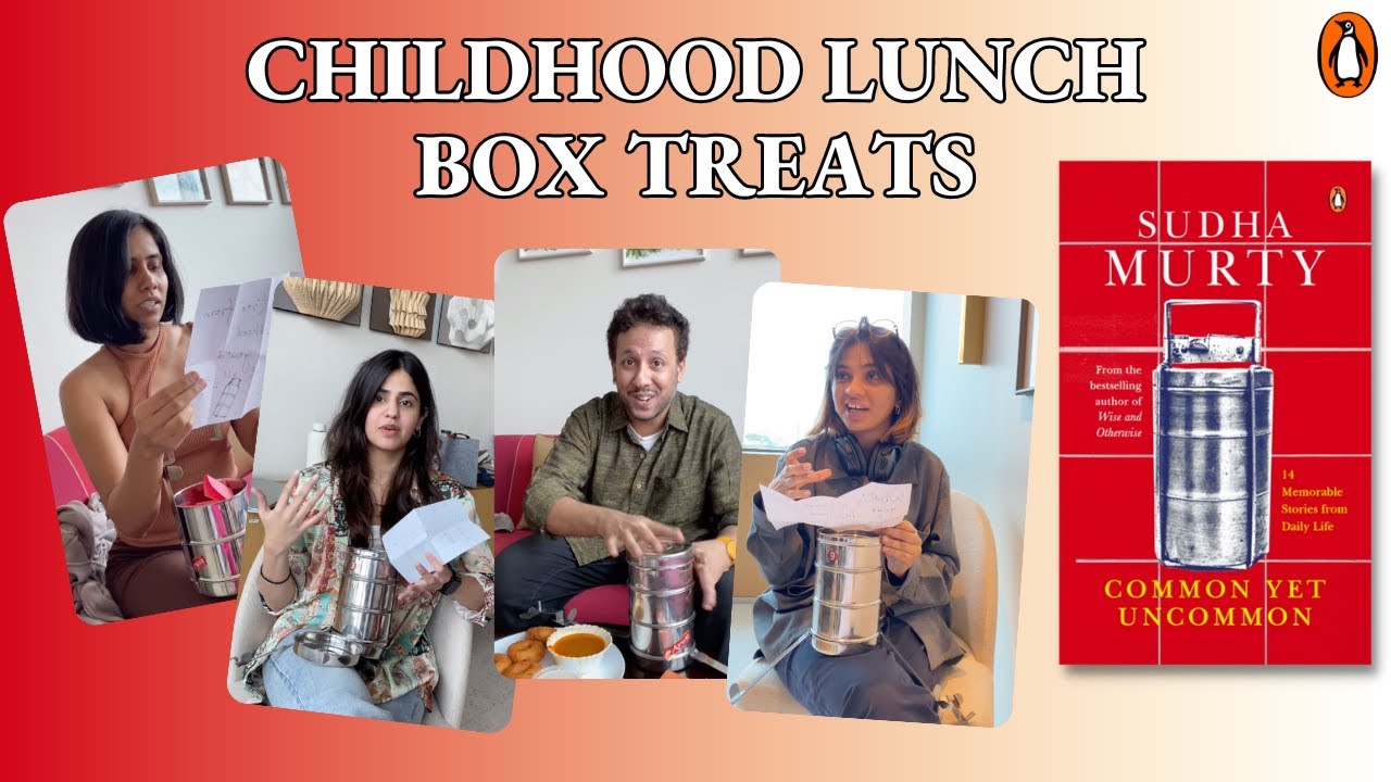 Sharing personal stories of school lunchboxes, inspired by Sudha Murty ...
