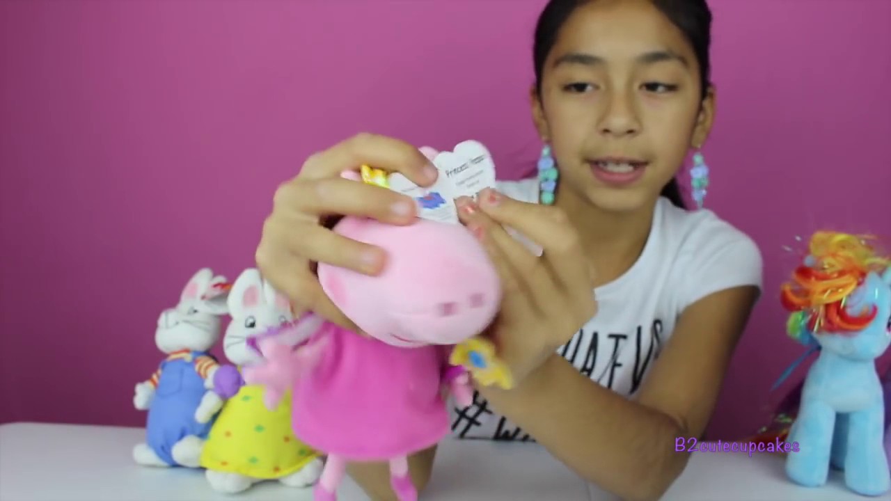 Peppa Pig My Little Pony Max & Ruby Beanie Babies TY | B2cutecupcakes ...