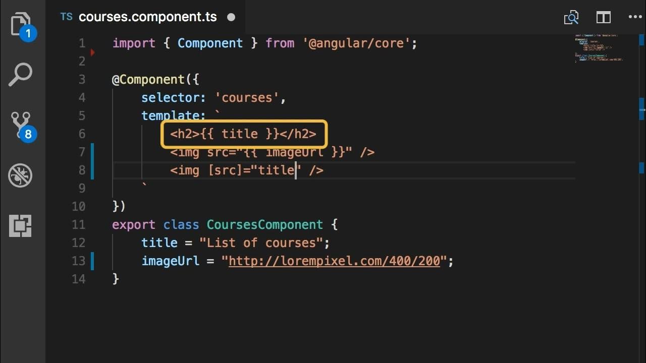 Angular | Beginner to Pro #38 - Property Binding [By Mosh Hamedani] - YouTube