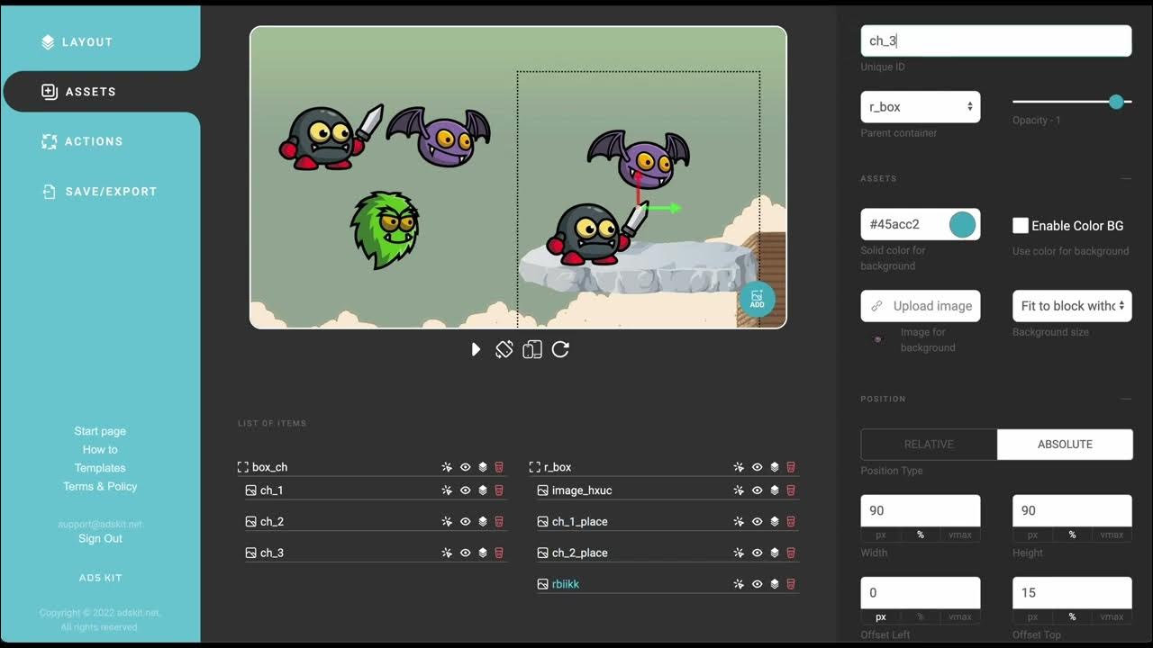 Creating Drag and Drop Playable ad. ADSkit - YouTube