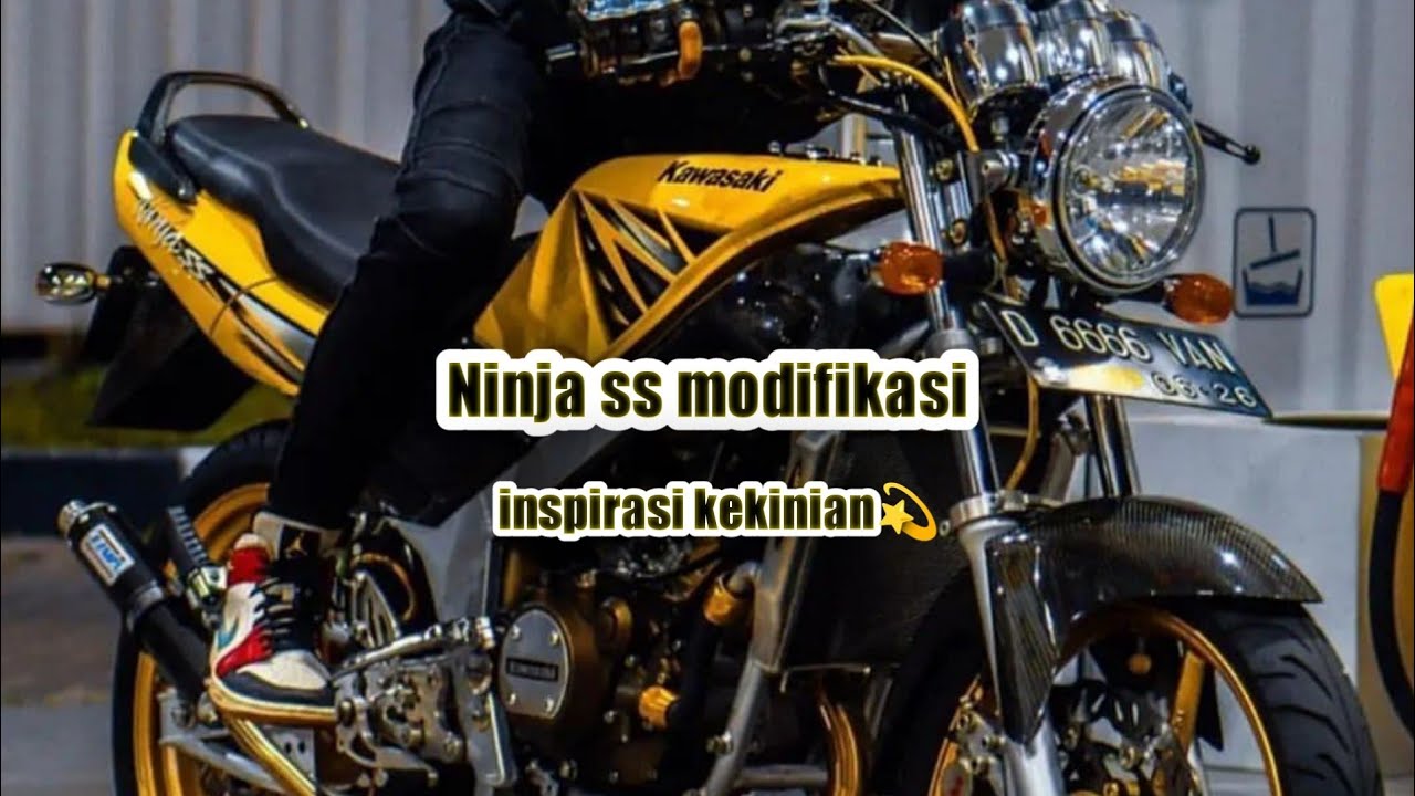 Modifikasi Ninja SS kuning || Kawasaki Ninja 150 || Ninja Modifikasi ...
