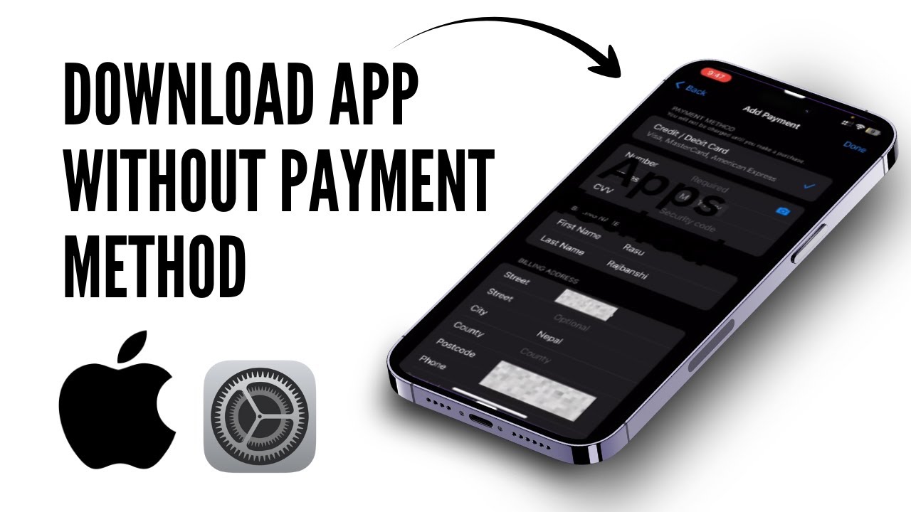 How to Download Apps Without Payment Method on iPhone - YouTube