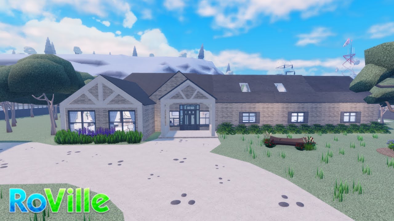 Cosy Hidden Ranch Remastered || Home Tour With House Code || Roblox ...
