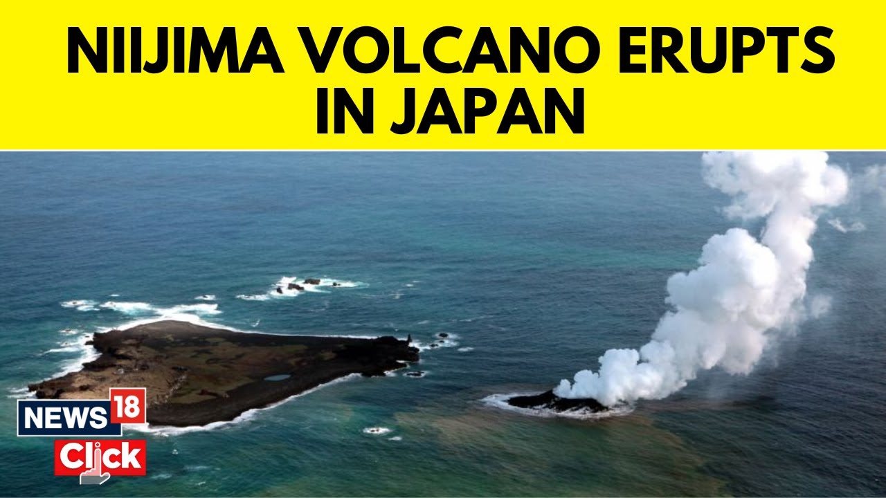 Japan Volcano News | Explosive Volcanic Eruption On Niijima Island ...