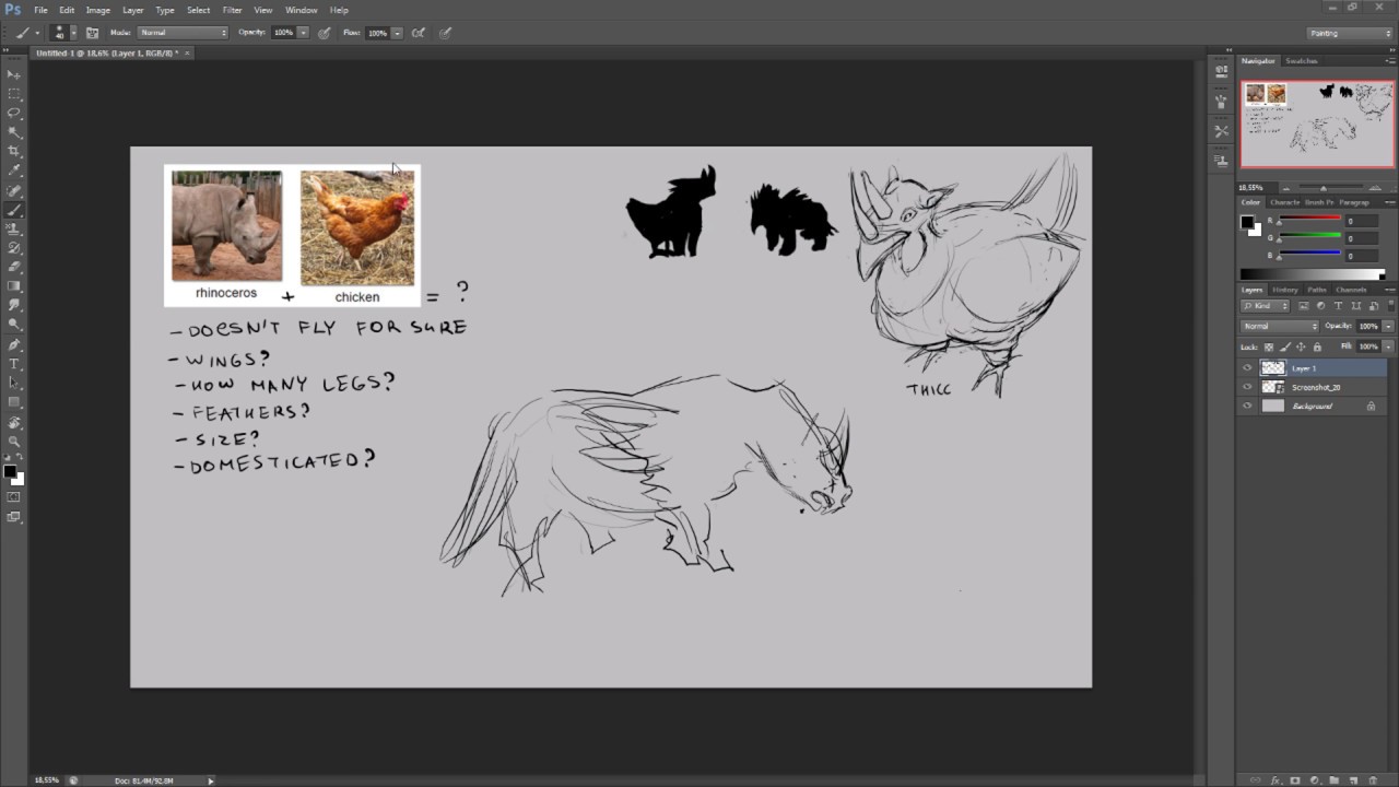 WMW Art Prompt: Creature Splicing Roulette - YouTube