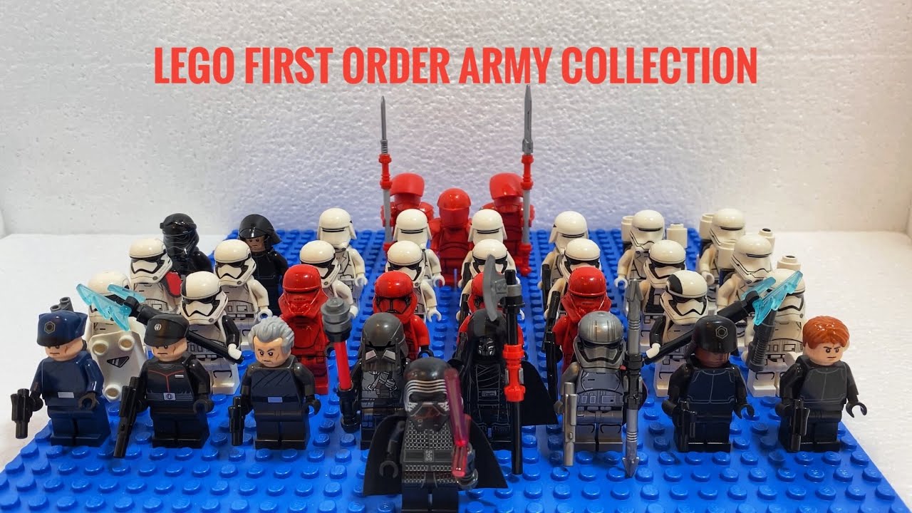 LEGO First Order Army Collection! - YouTube