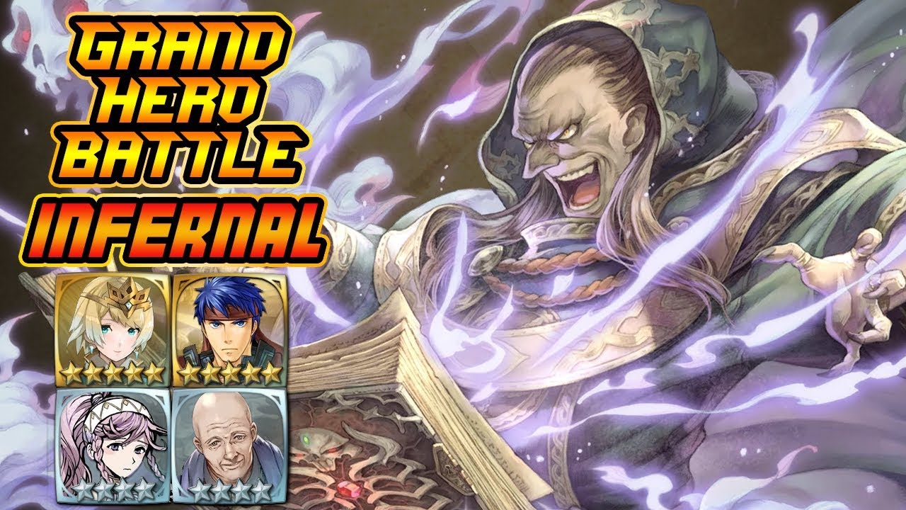 [F2P] INFERNAL Gharnef Grand Hero Battle (No CYL/Brave Hero) - Fire ...