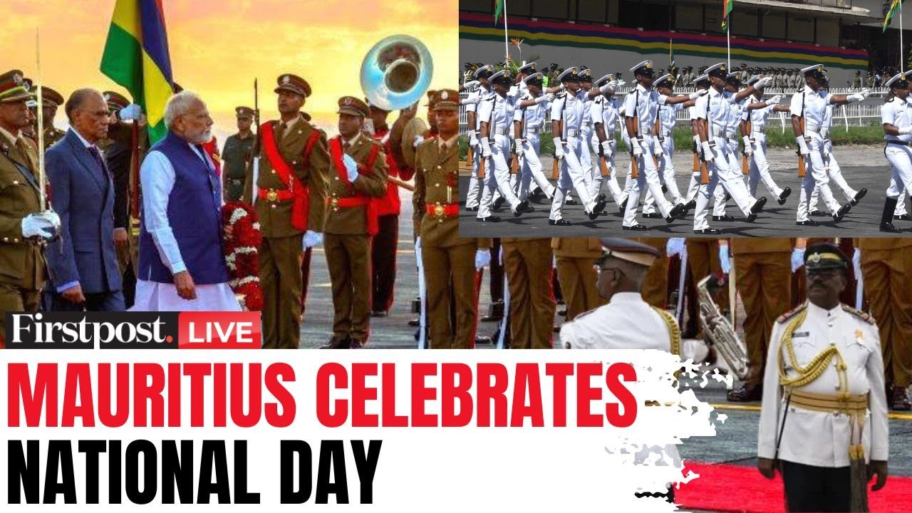 Mauritius National Day LIVE: Spectacular Mauritius Army Parade | PM ...
