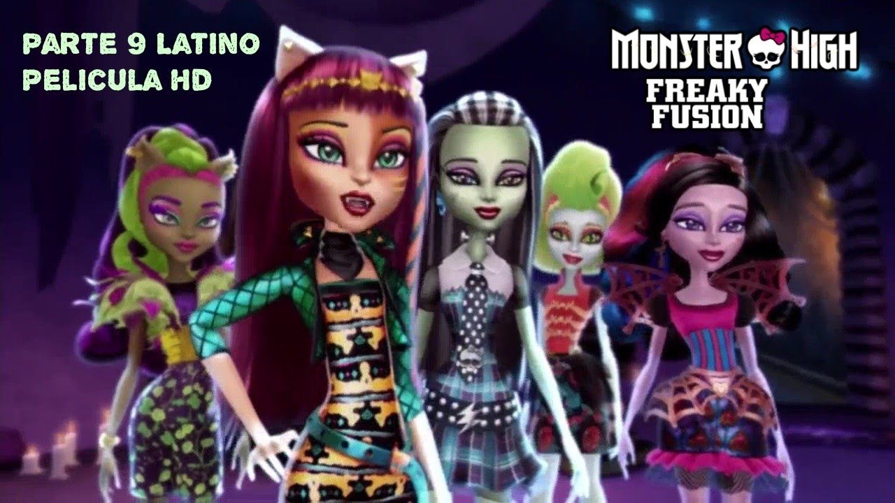 Monster high Fusion Espeluznante Parte 9 Pelicula Latino Hd - YouTube