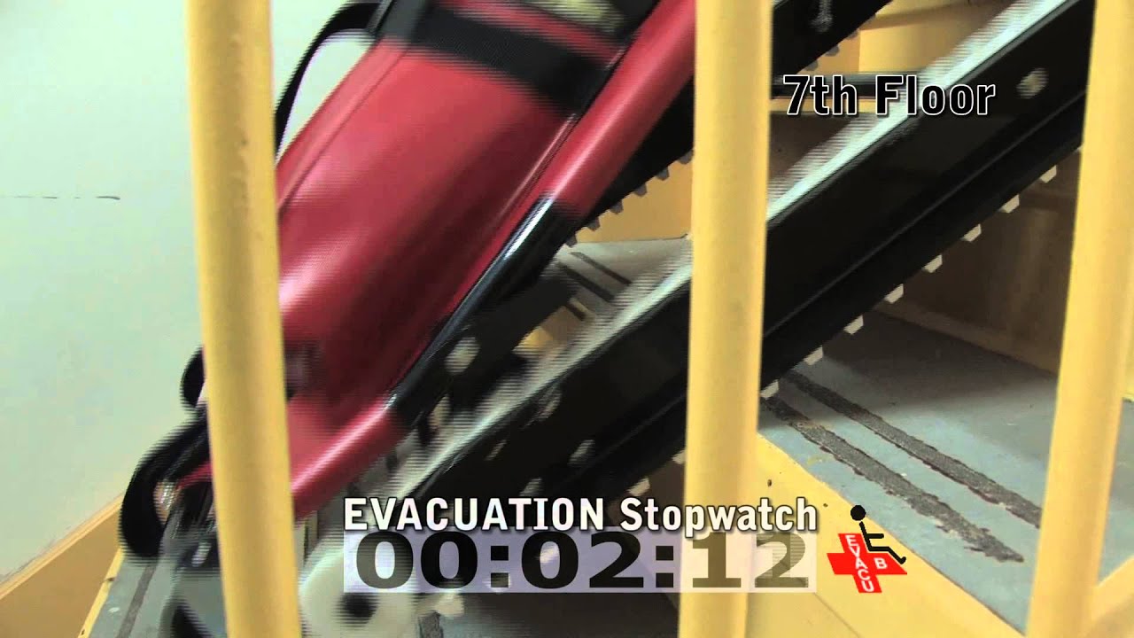 Evacu-B Baby Evacuation System - Timed Evacuation Demonstration - YouTube