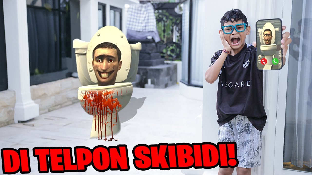 BOCIL DI TELPON SKIBIDI TOILET!!! DIA DATANG KE RUMAH!!! - YouTube