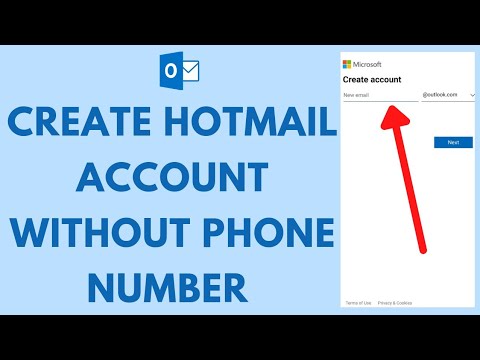 How to Create Hotmail Account Without Phone Number | Hotmail Sign Up ...