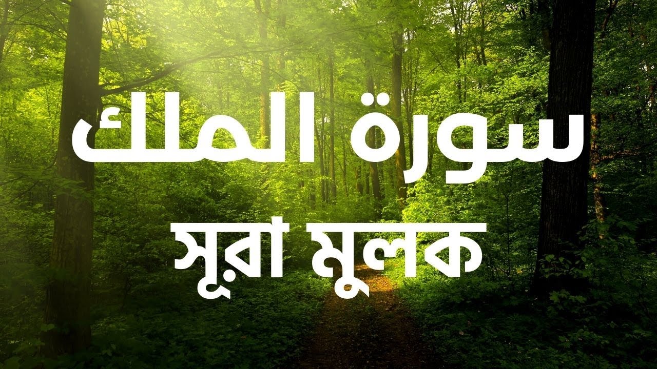 সূরা মুলক -Surah Al Mulkh -سورة الملك - Heart Touching Tilawat By ...