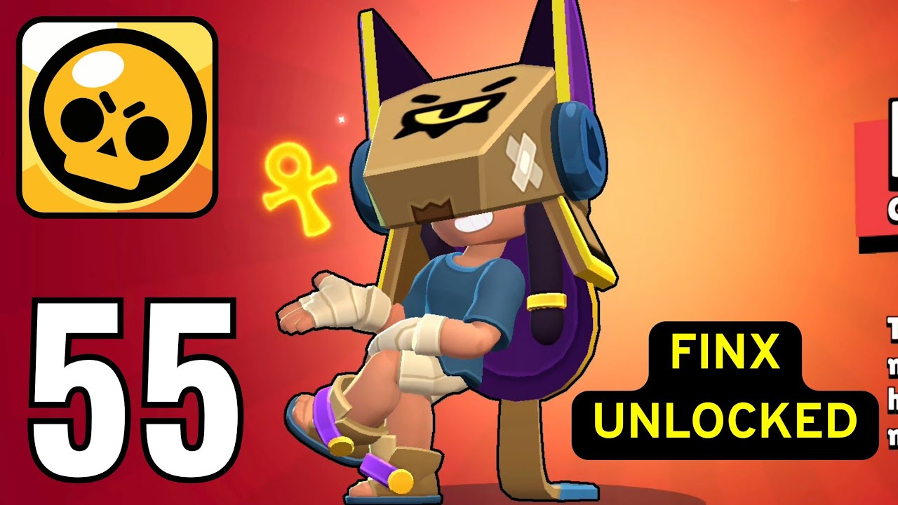 Unlocked FINX! | Brawl Stars Gameplay Walkthrough Part 55 - YouTube