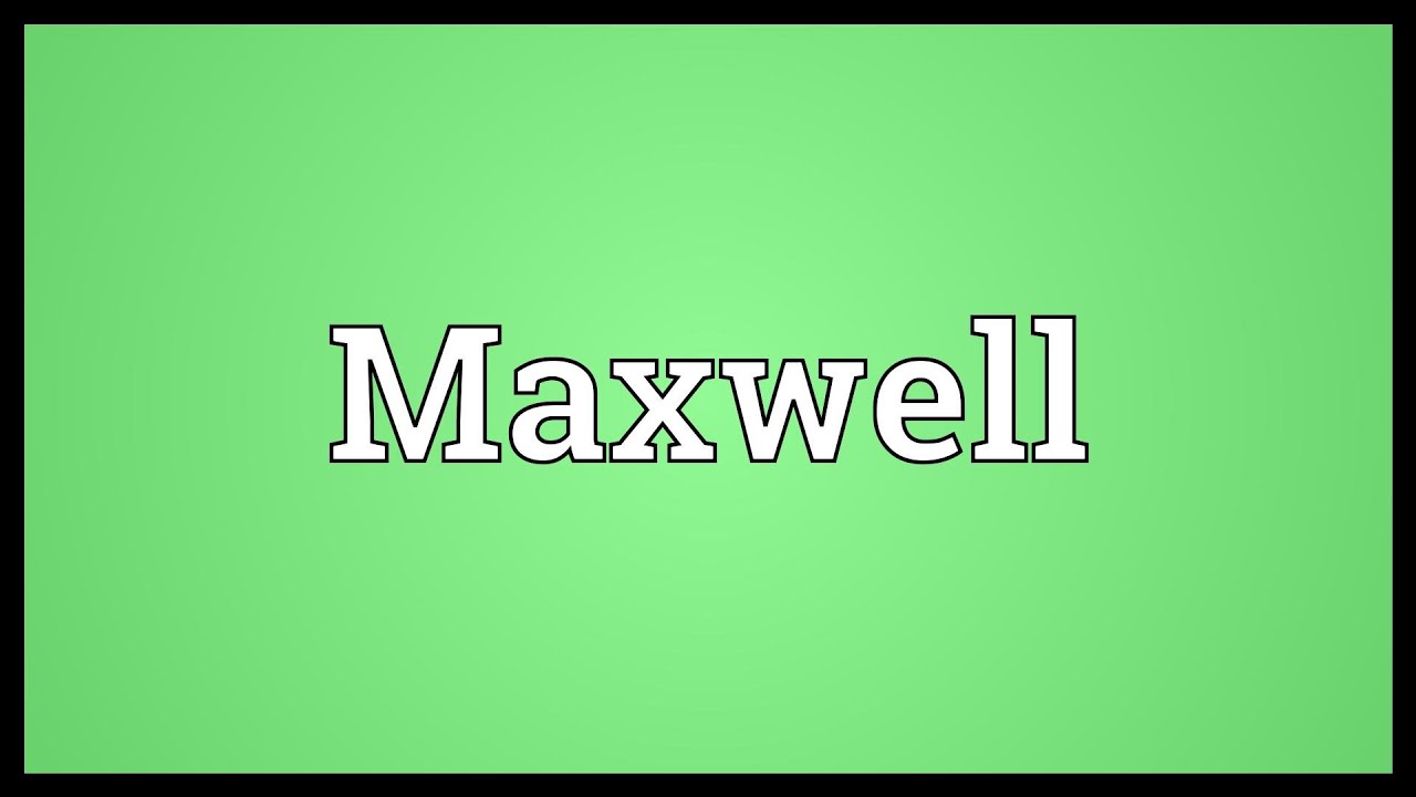 Maxwell Meaning YouTube maxwell-meaning-youtube