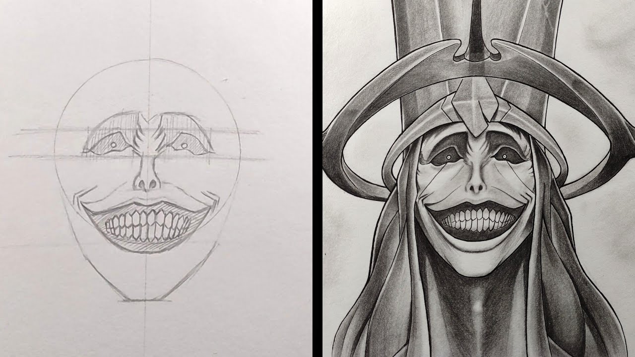 How to Draw Statue of God - Solo Leveling - YouTube