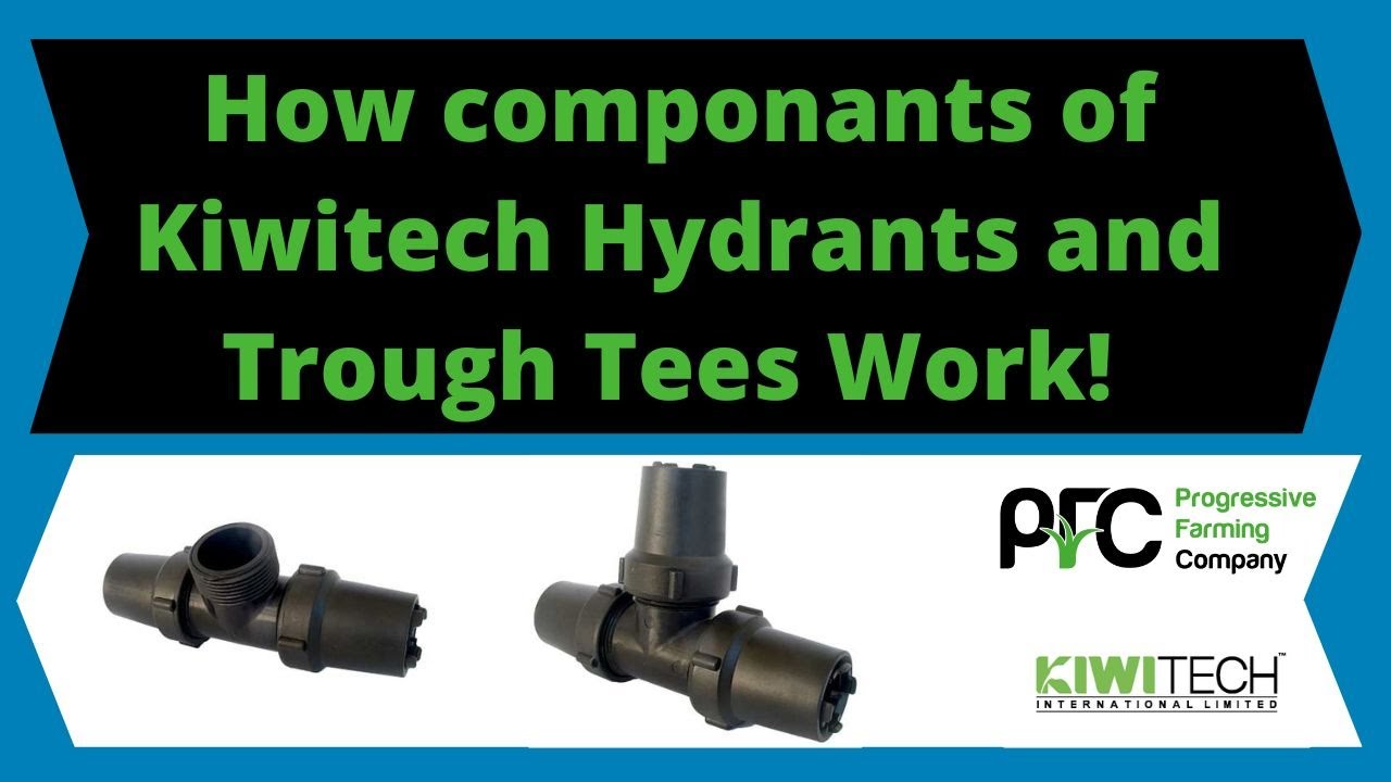 How the Kiwitech Hydrants and Trough Tees Work - YouTube