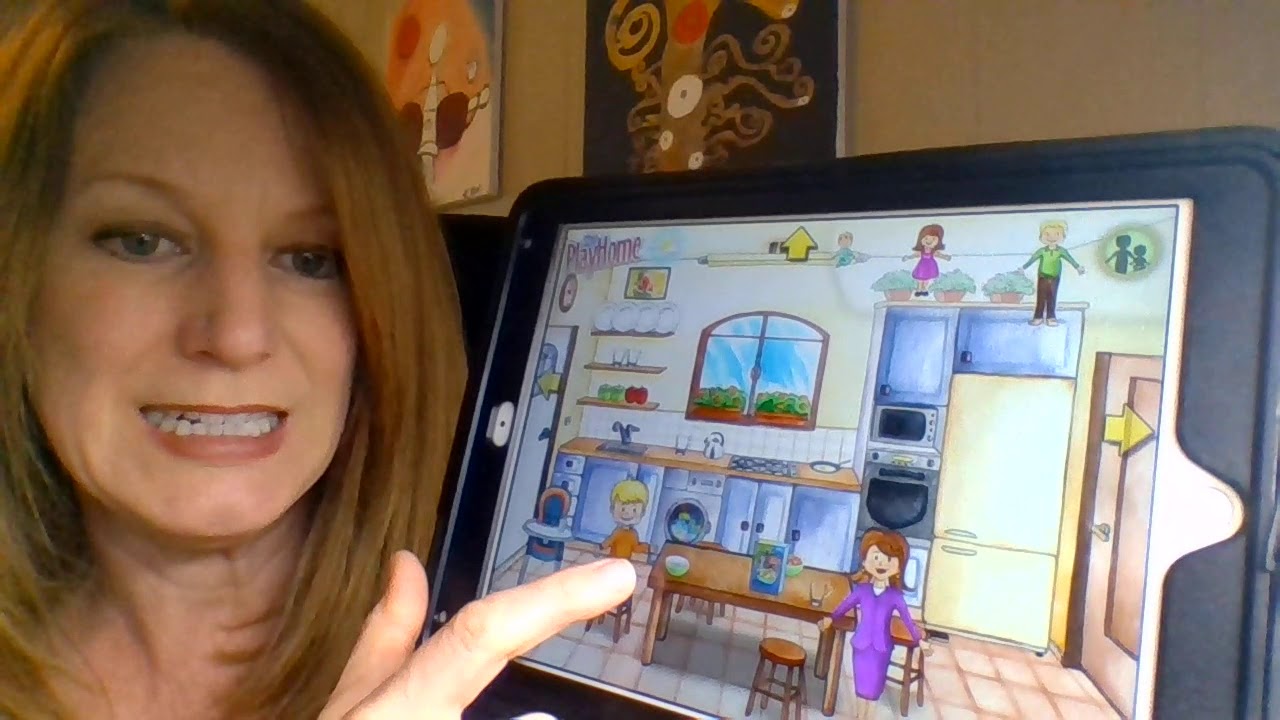 Strategies Speech & Language skills when playing app My PlayHome - YouTube