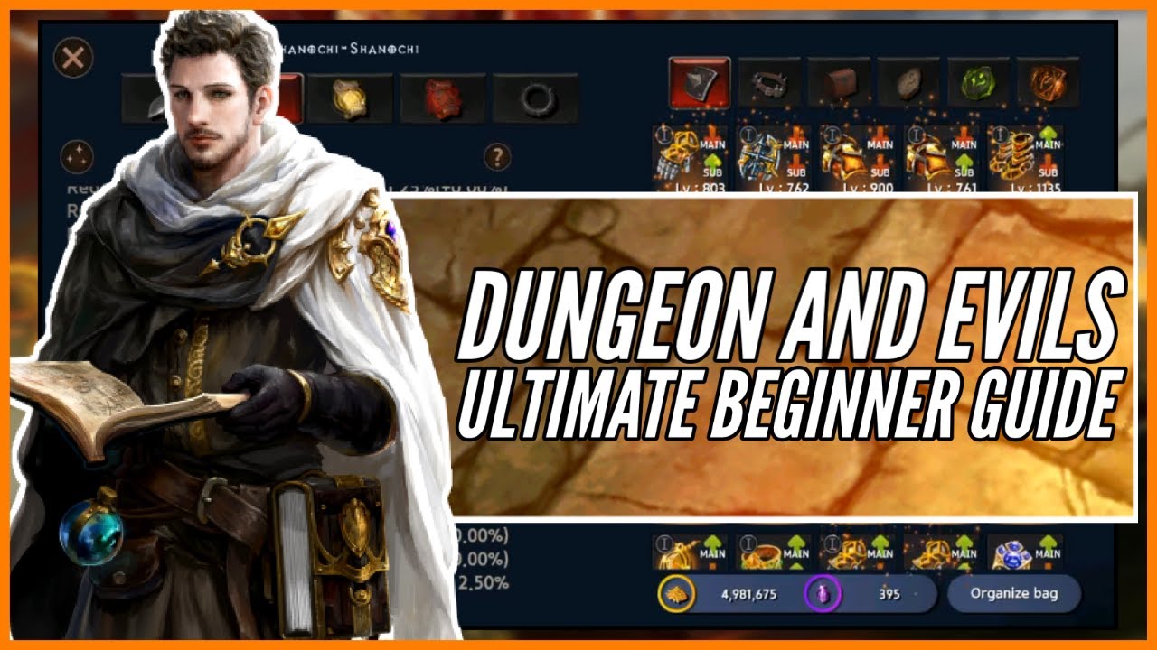 Dungeon and Evils: Ultimate Beginner Guide (Basics, Analysis, and ...