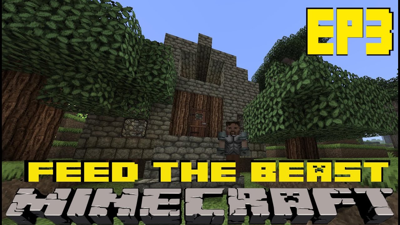 Minecraft Feed The Beast Lets Play Ep3 (Monster mod pack) We have ...