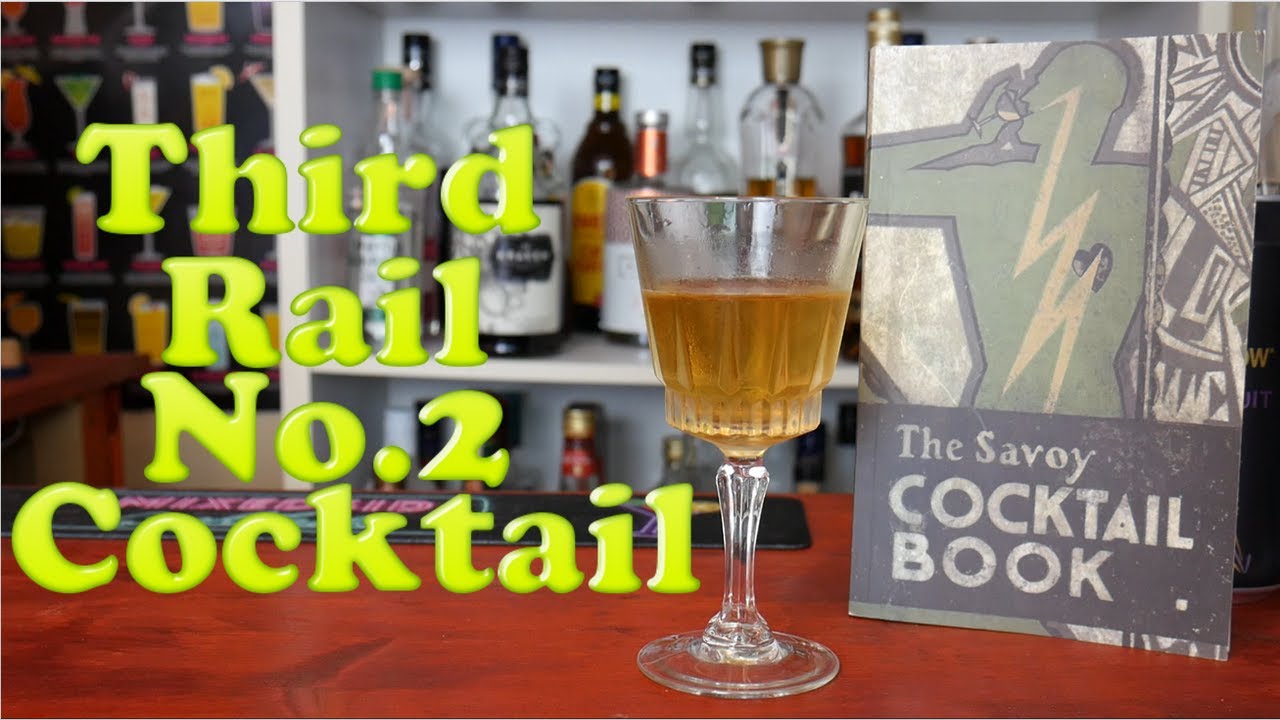 How to make a Third Rail No.2 cocktail (ELECTRIFYING) | Savoy Cocktail ...