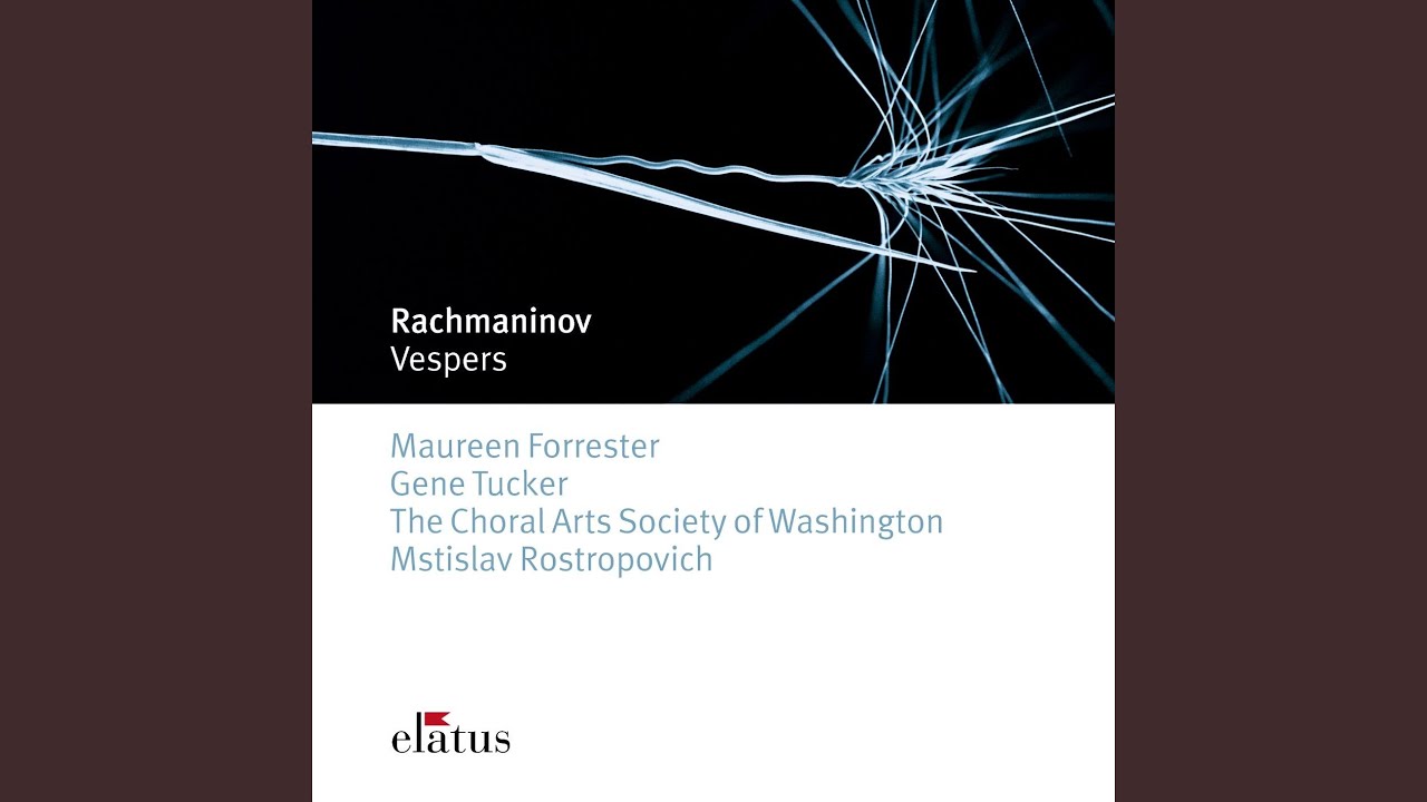 Vespers, Op. 37: XI. Velichit dusha Moya Gospoda - YouTube Music