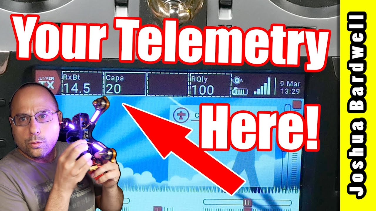 Jumper T16 show telemetry on screen (WIDGET SETUP) - YouTube