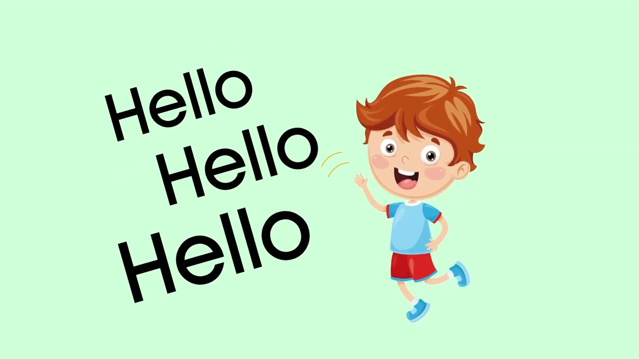 1 Hello song - YouTube