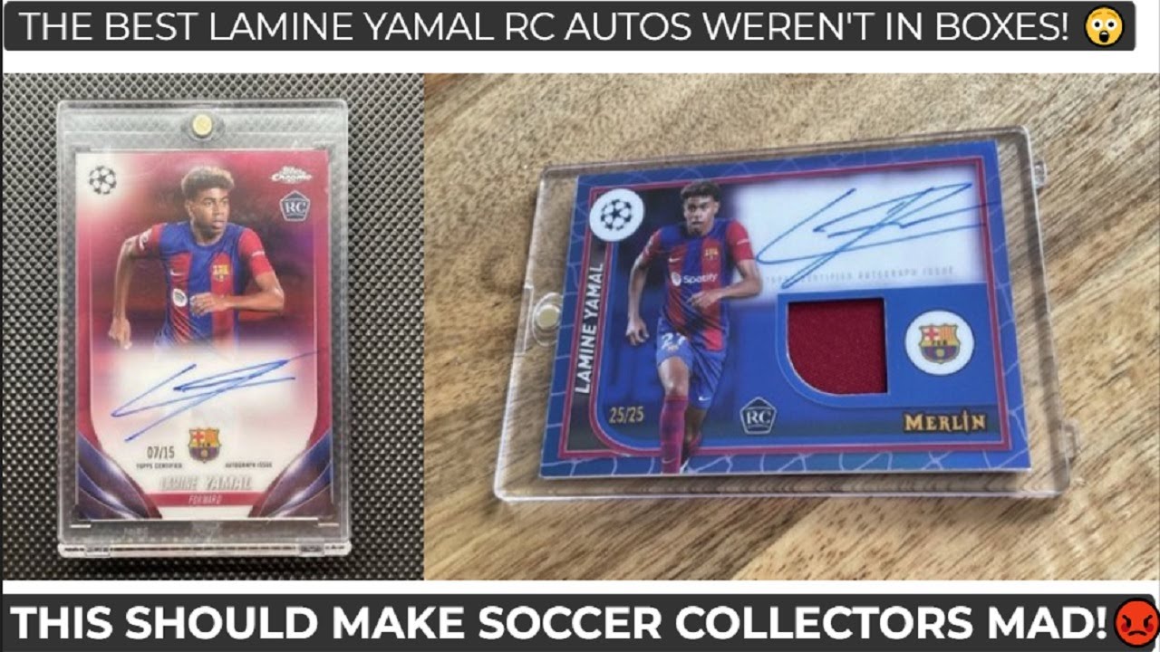 Turns Out The Best Lamine Yamal Rookie Card Autos Weren't In Boxes!! 😲 ...