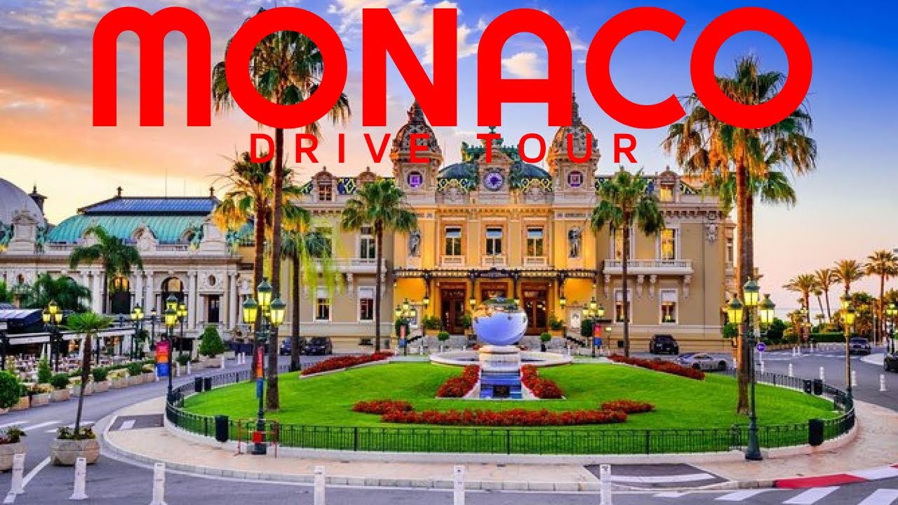 A drive around the MONACO F1 GP circuit 🇲🇨 Formula One Grand Prix ...