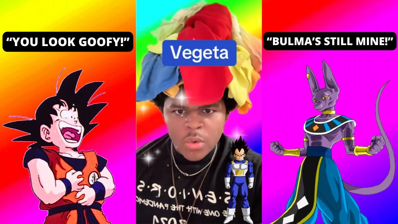 VEGETA GOES SUPER SAIYAN RAINBOW - YouTube