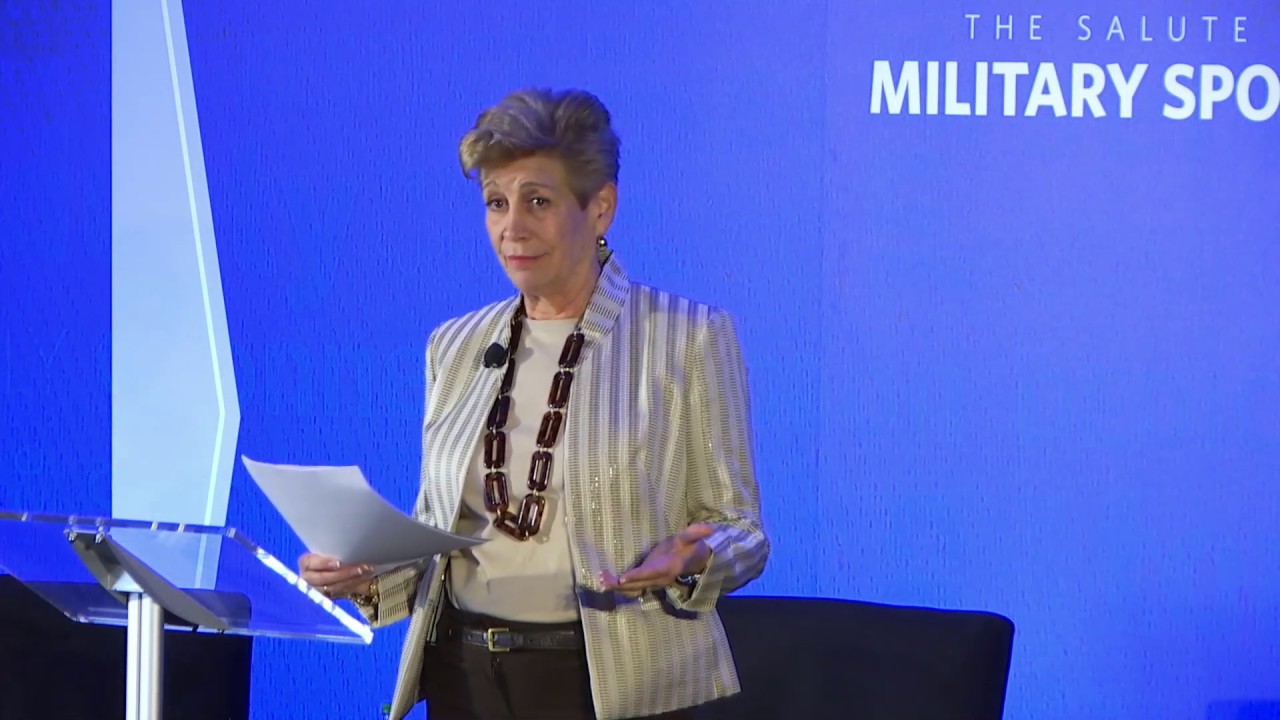 The Salute to Military Spouses: Ellyn Dunford - YouTube