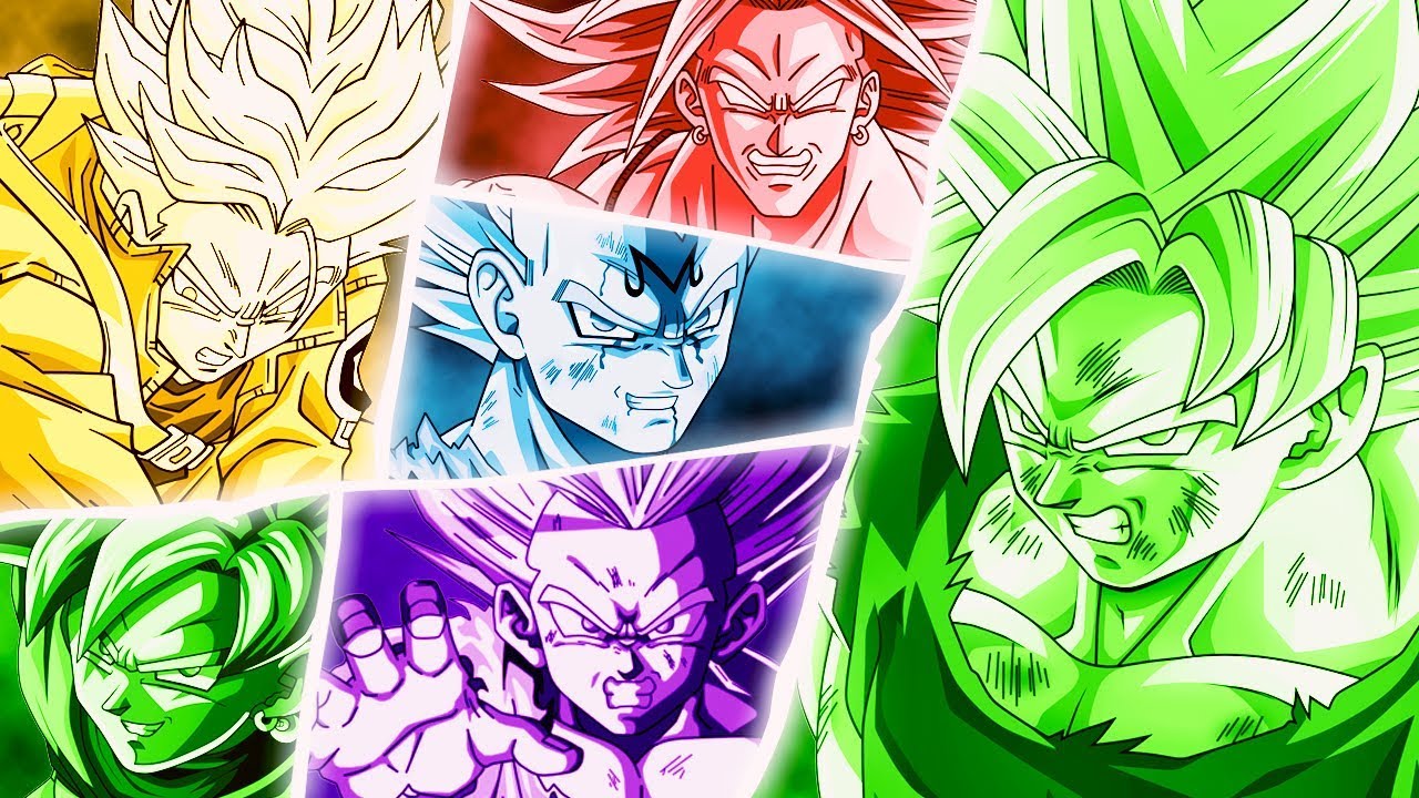 YEET! FULL LR TEAM! LR TRUNKS, GOHAN, GOKU BLACK, VEGETA, BROLY & GOKU ...