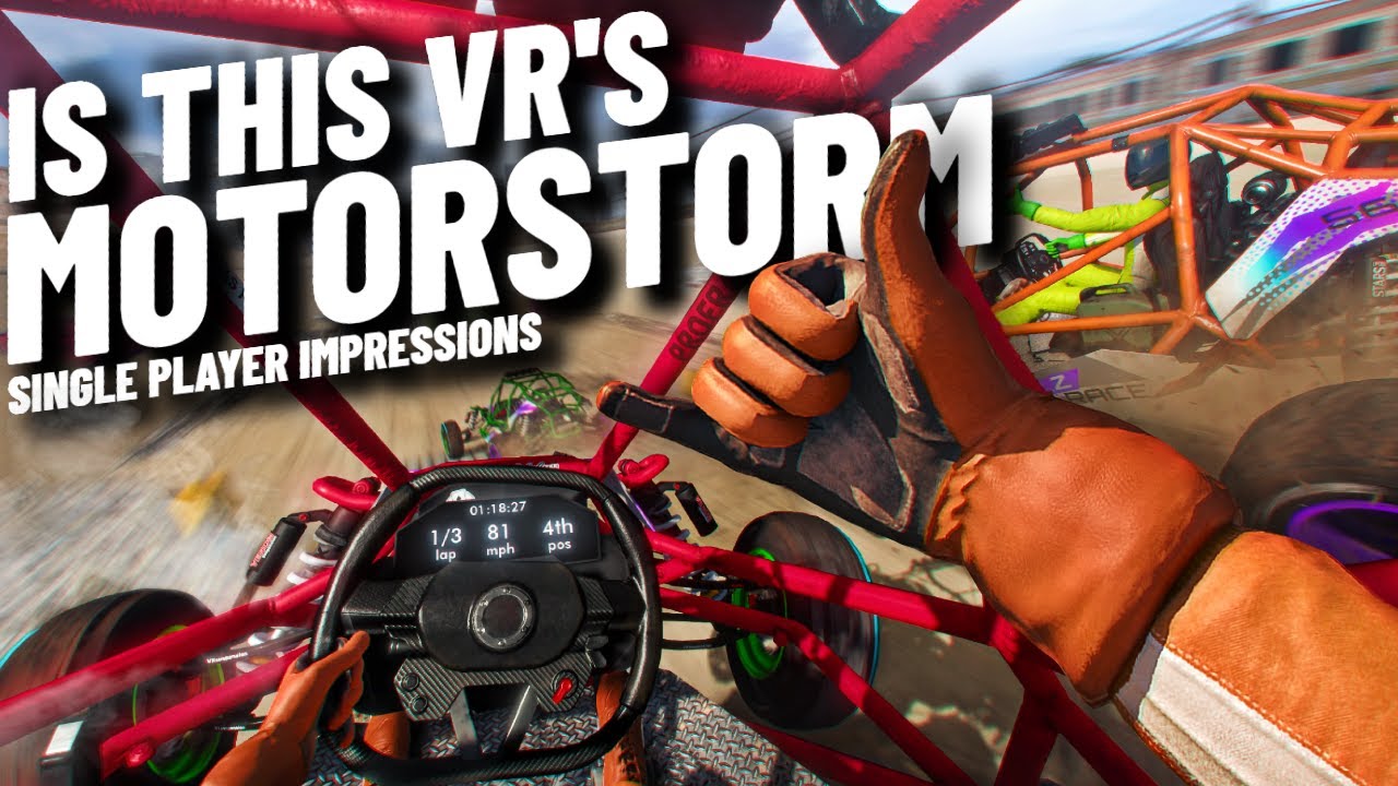 Is EXOCARS The VR MOTORSTORM? // Single Player Impressions (PC VR Gameplay) - YouTube