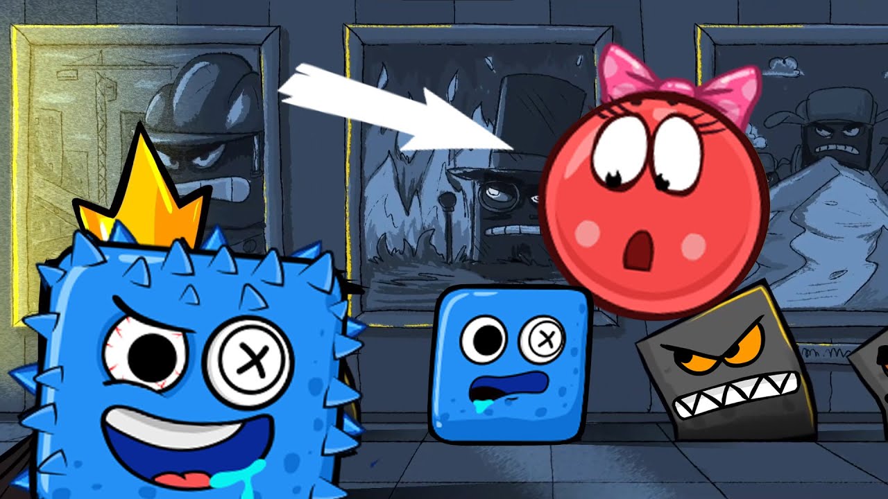 Red Ball 4 | Red Ball Girl Vs Rainbow Friends Boss In Stage 5 - YouTube